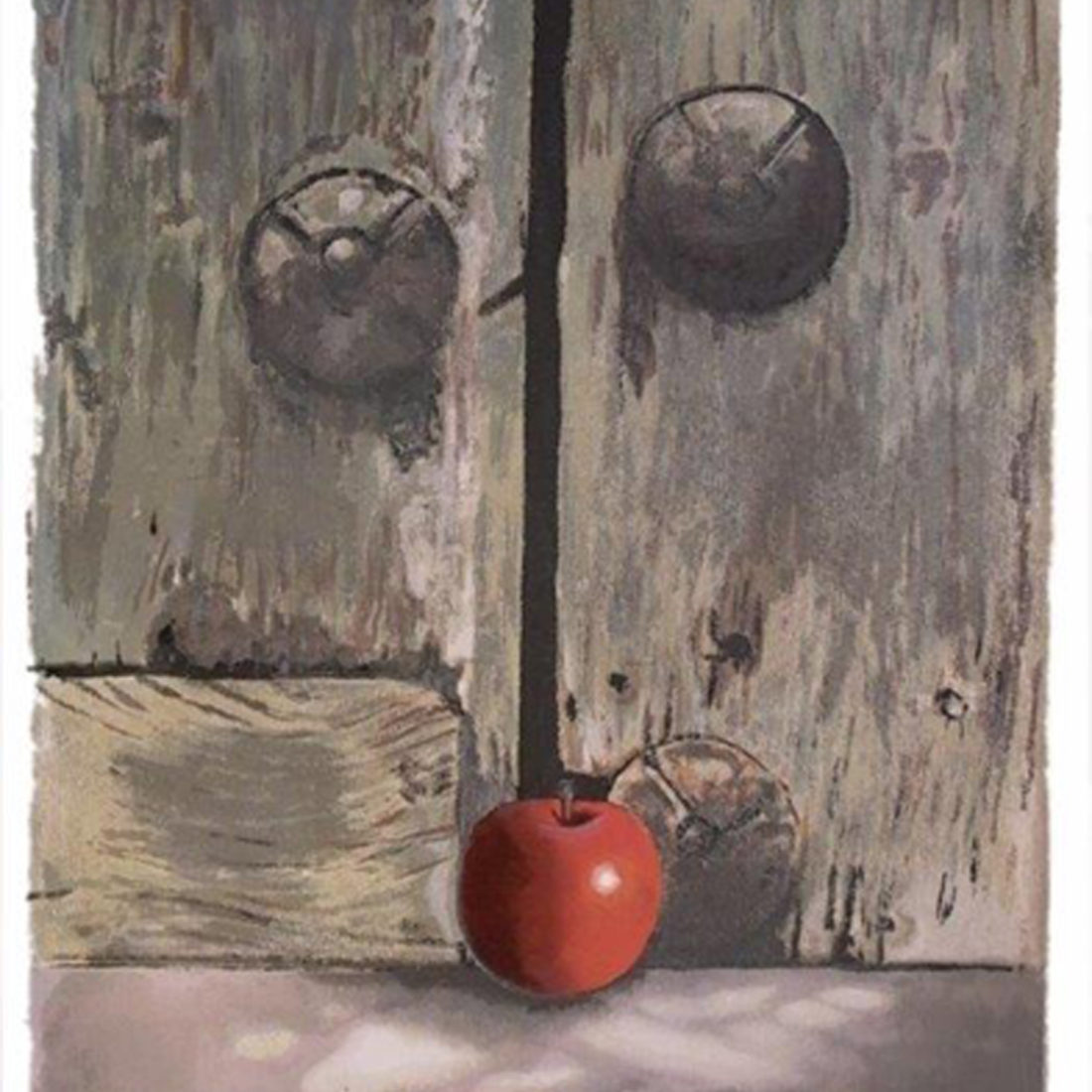 Mexican art. The door to paradise. An original silkscreen by Martha ...